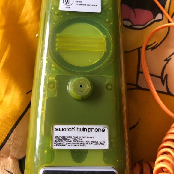 Other | 1989 Swatch Watch Home Telephone | Poshmark